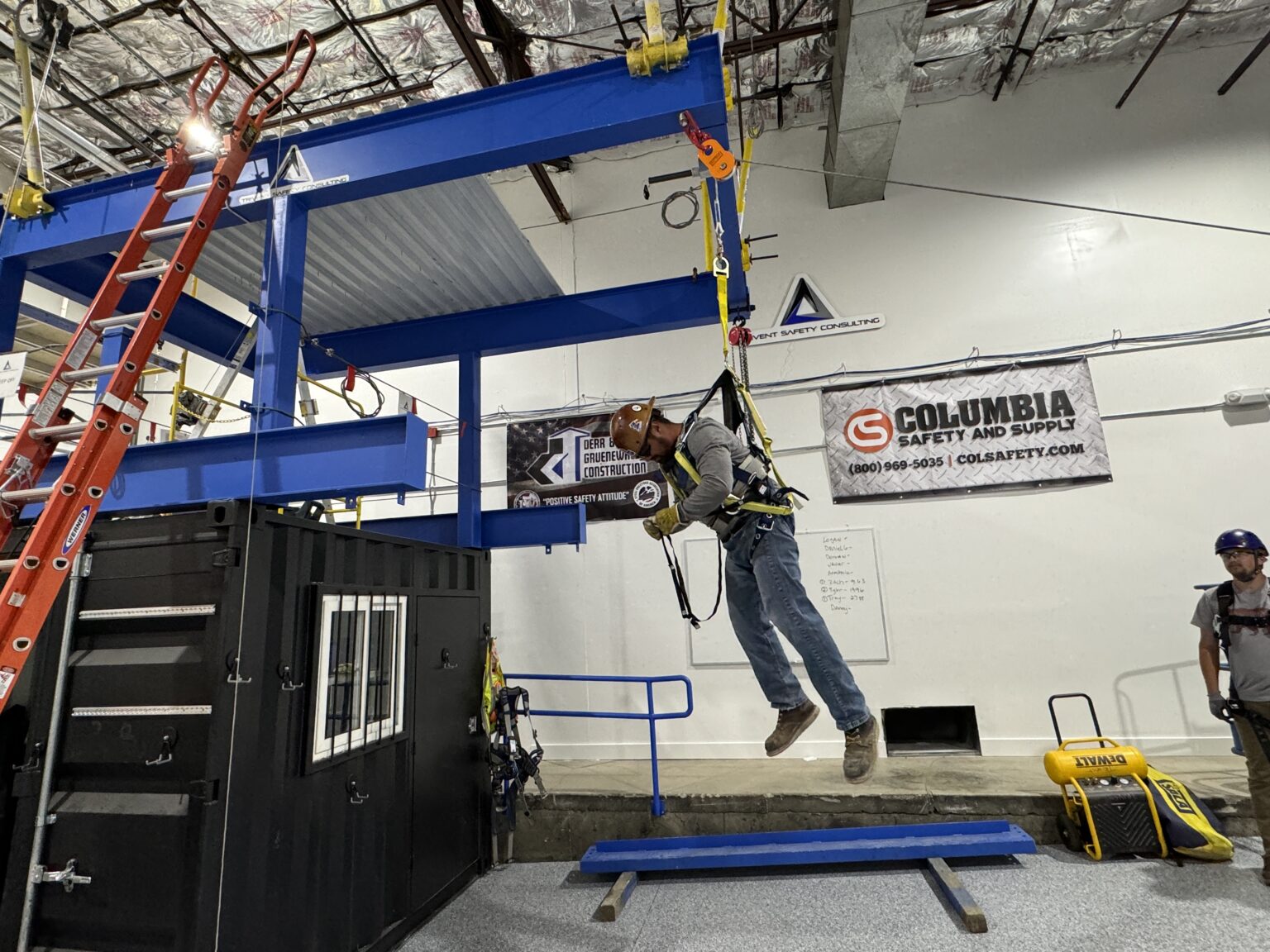 Fall Protection Training at Trivent Safety Consulting's World Class Center